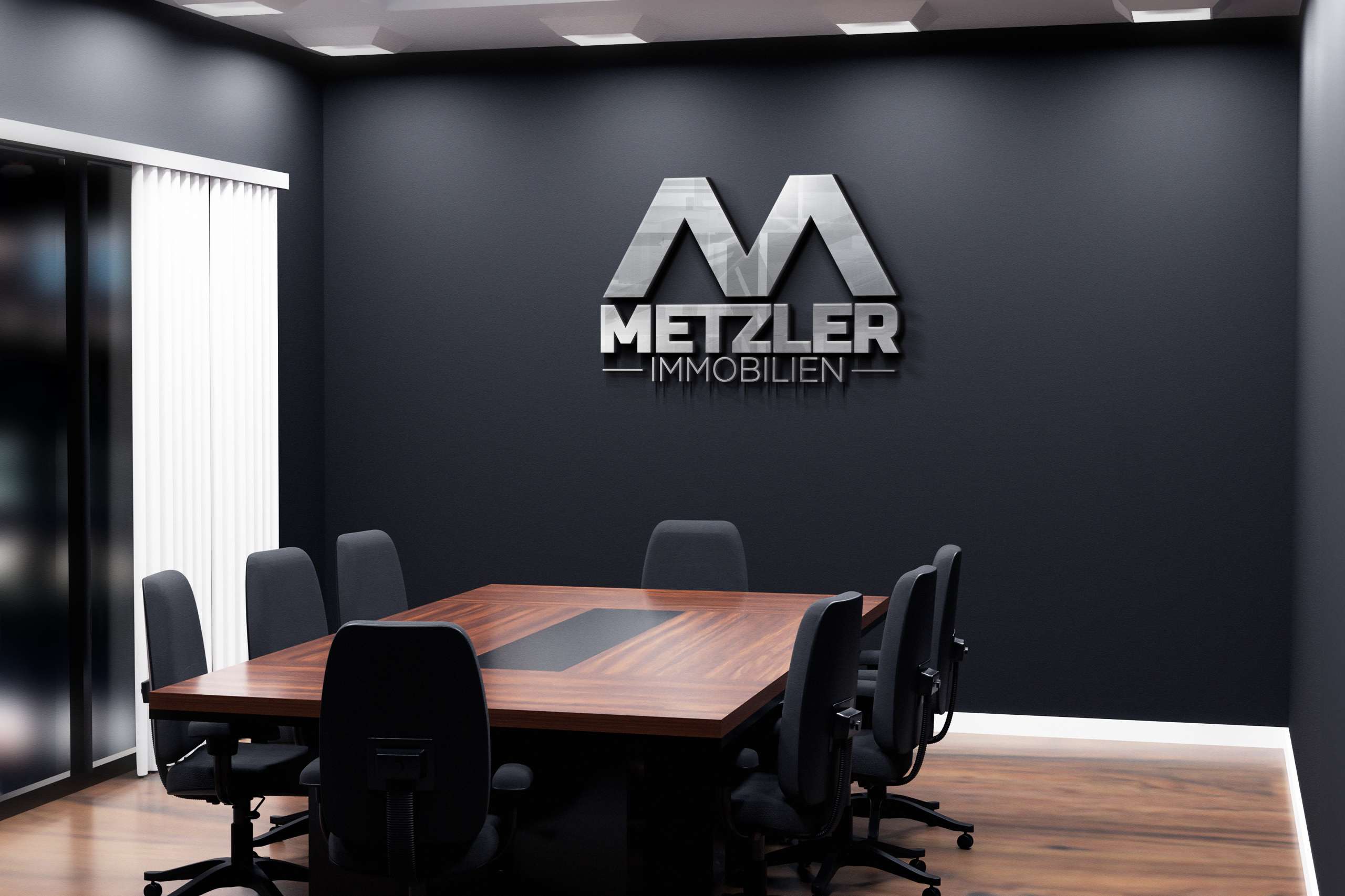 LOGO METZLER Immobilien. - Grafikdesign für Logos, Flyer, Visitenkarten...
